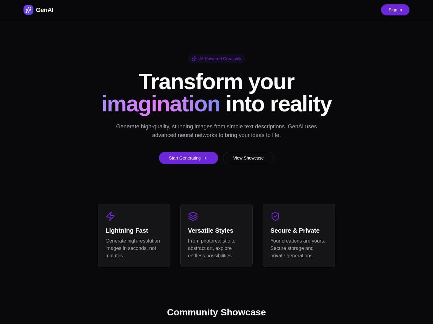 GenAI Image Maker