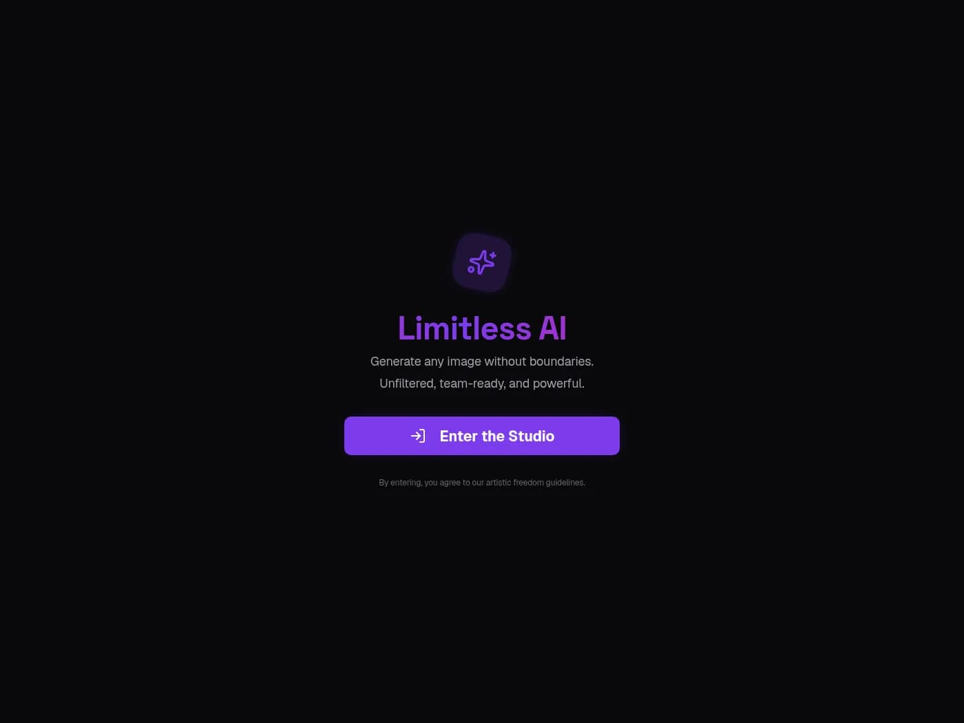 Limitless AI Image Studio