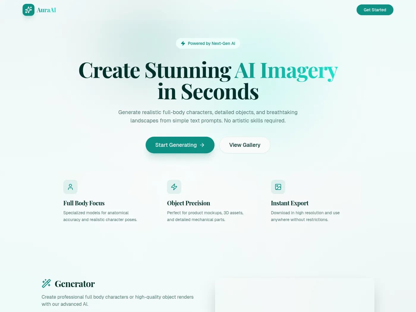 AI Full Image Generator