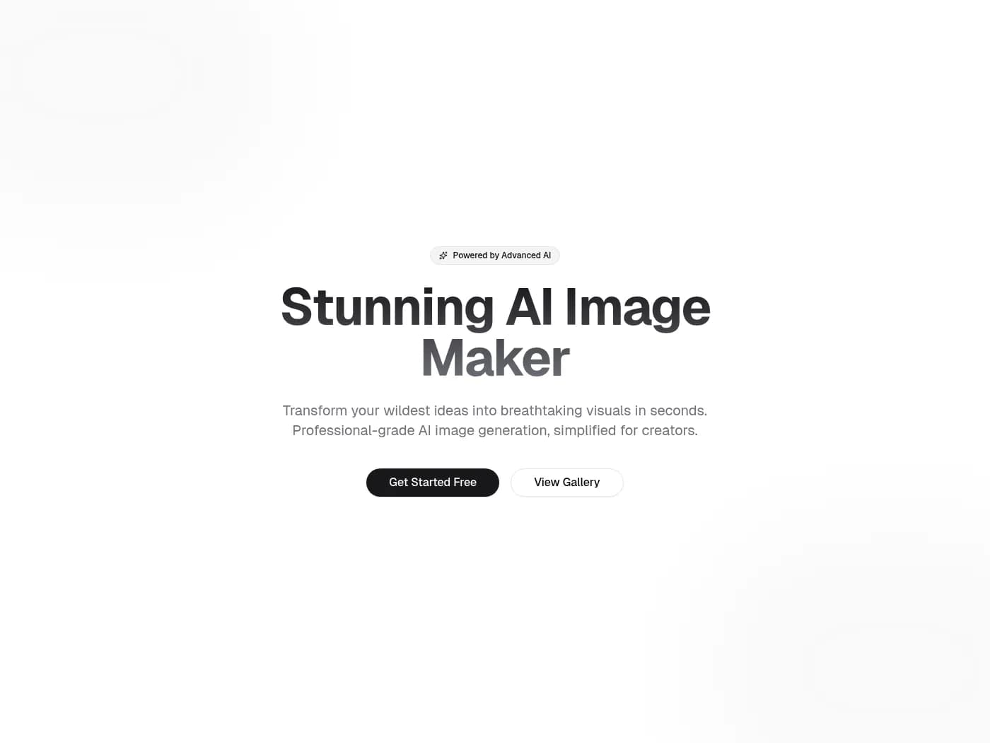 Stunning AI Image Maker