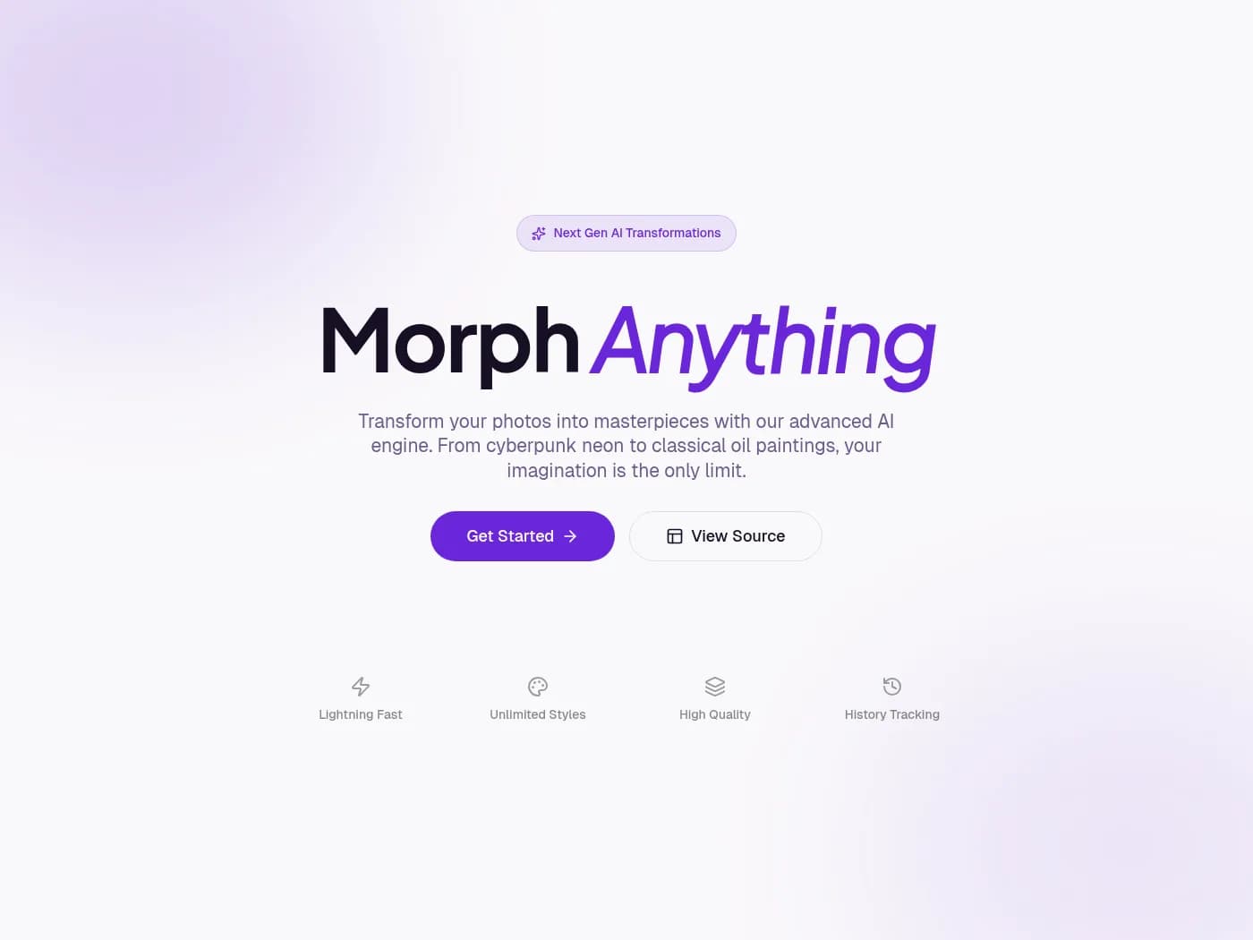 AI ImageMorpher