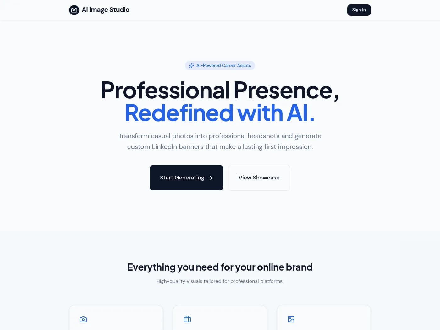 AI Image Studio