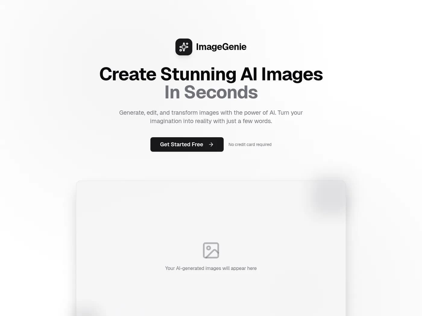 ImageGenie Studio