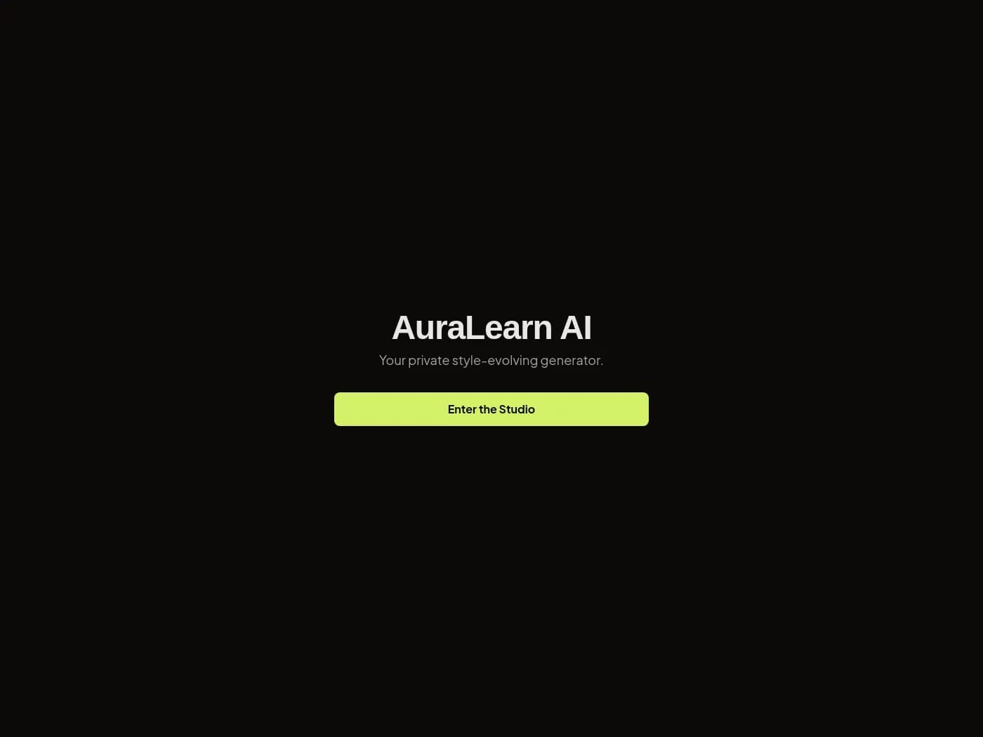 Self-Learning Image Generator