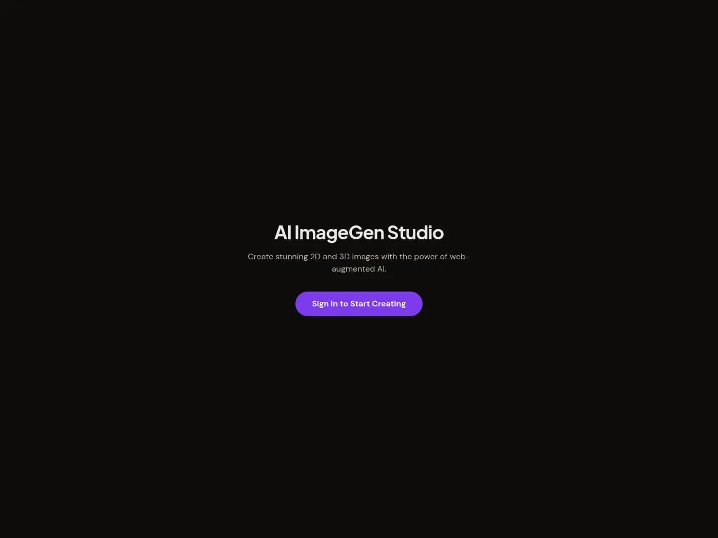 AI ImageGen Studio