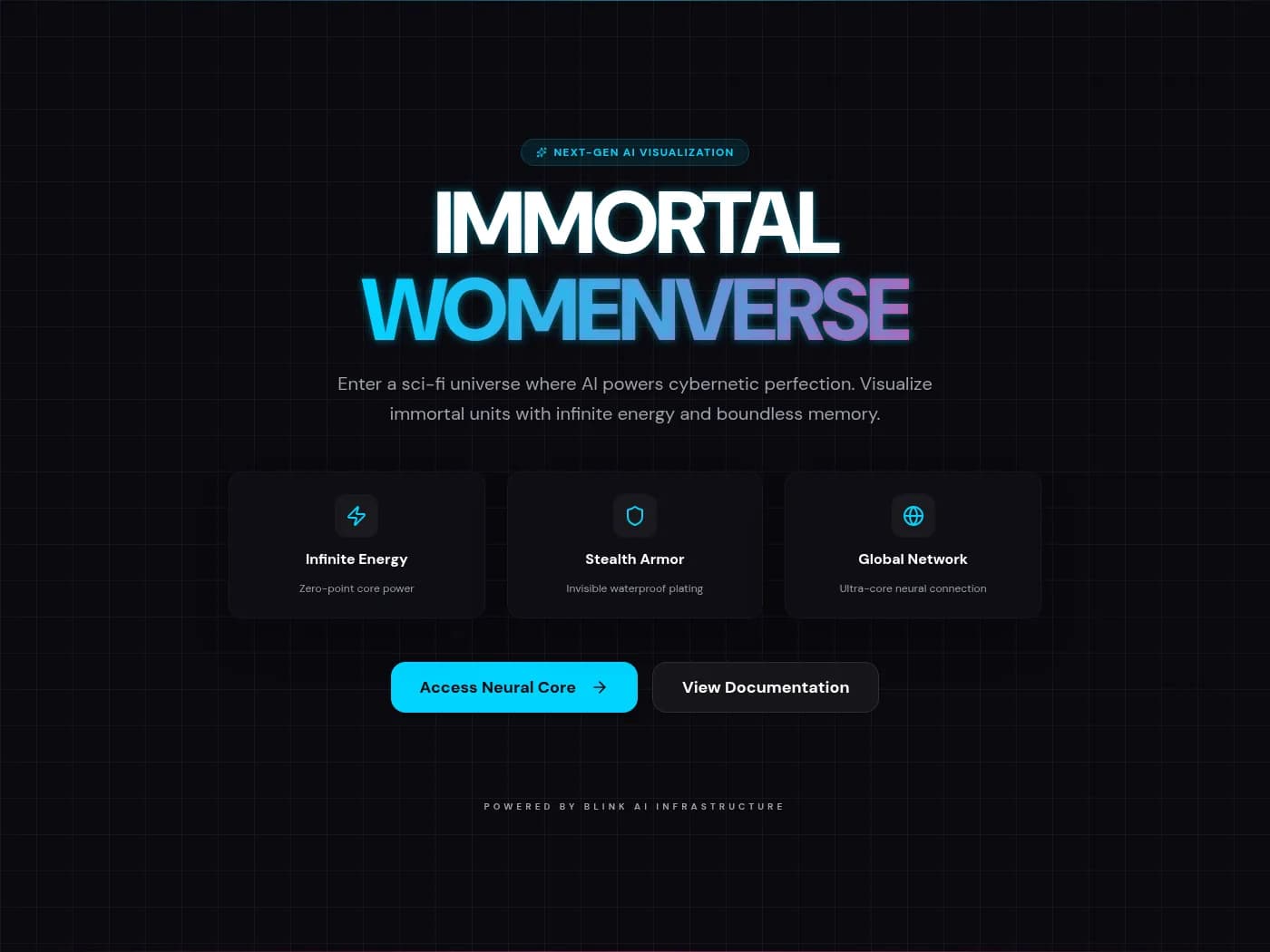 AI Immortal Womenverse