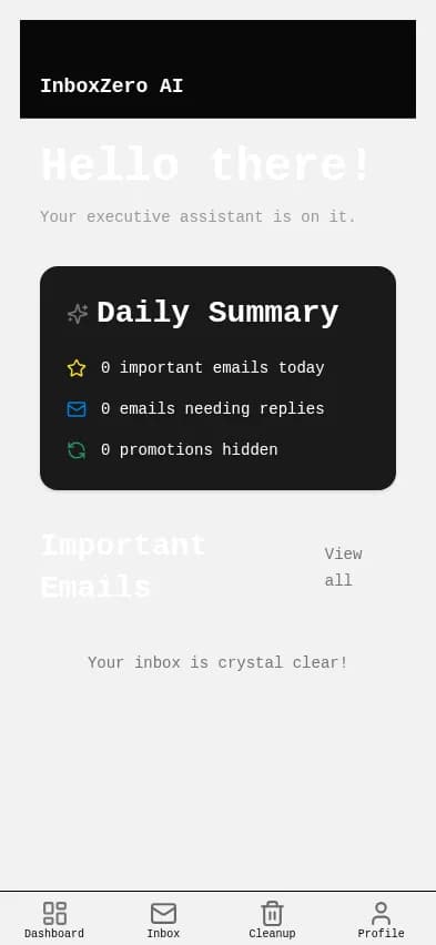 InboxZero AI Cleaner