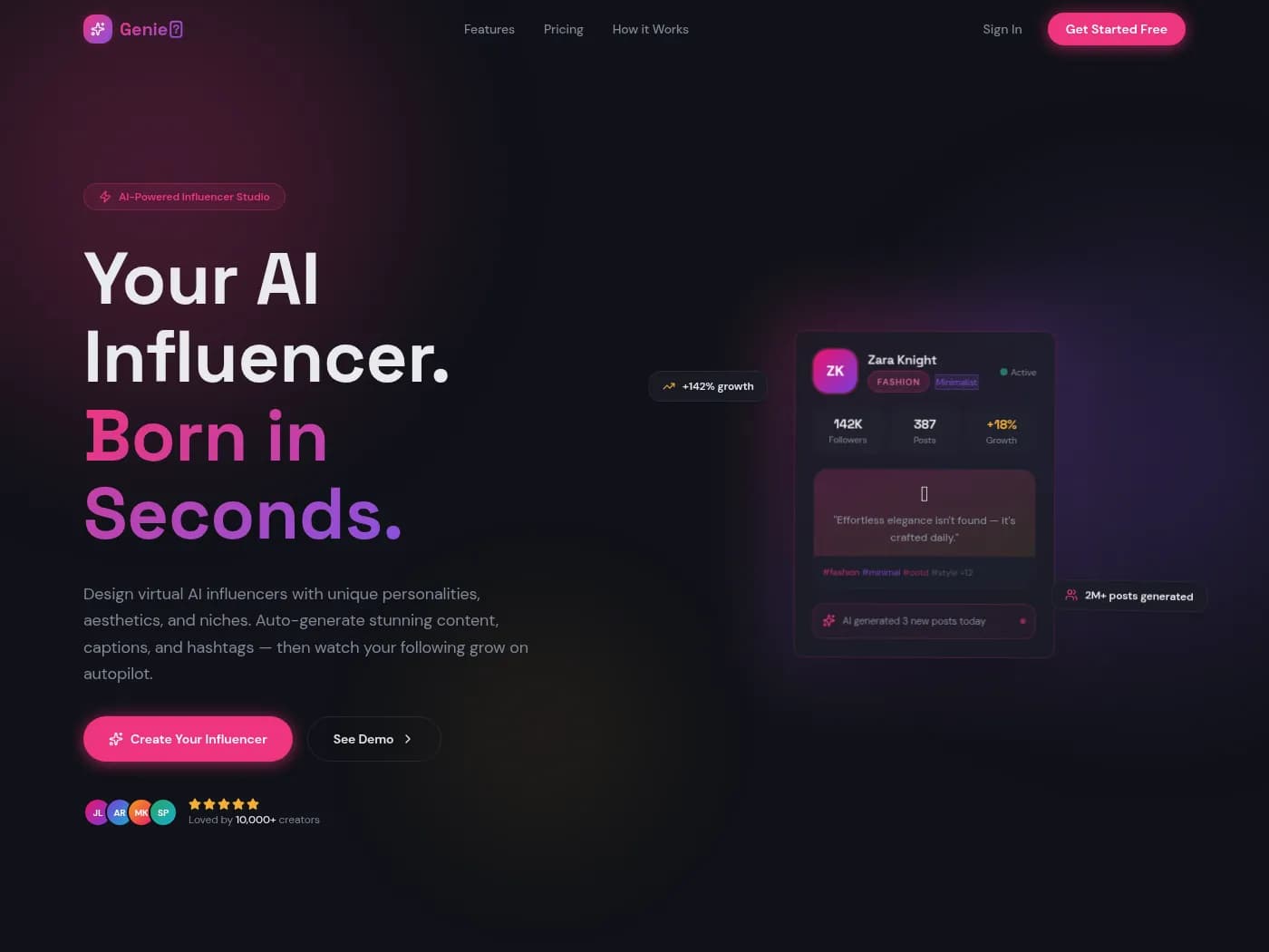 AI Influencer Genie