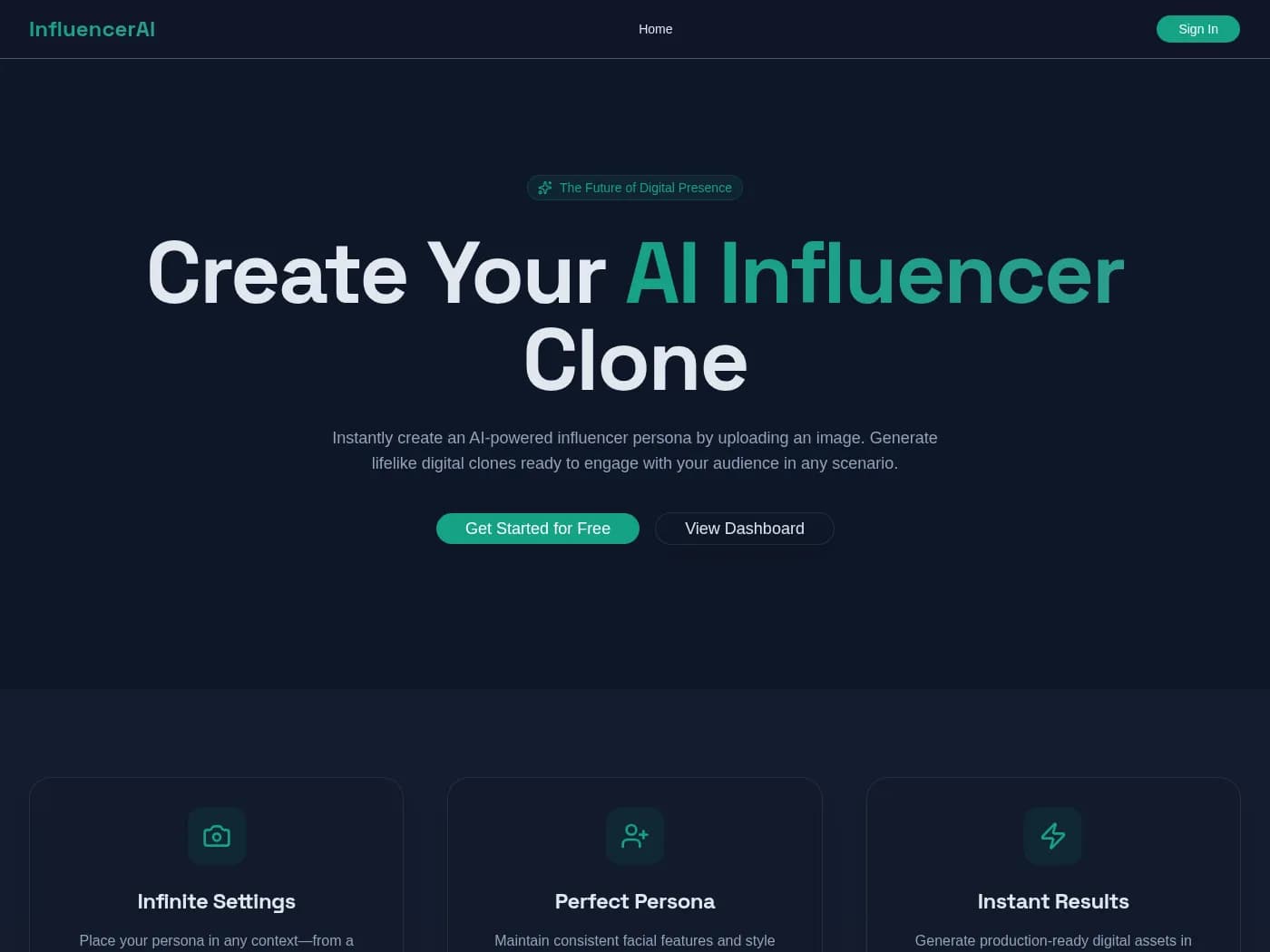 AI Influencer Clone