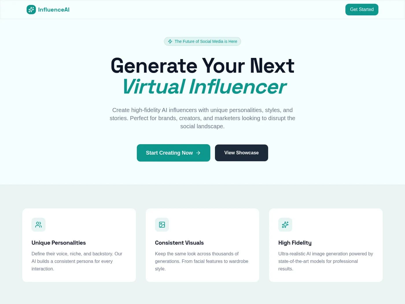 InfluenceAI Creator