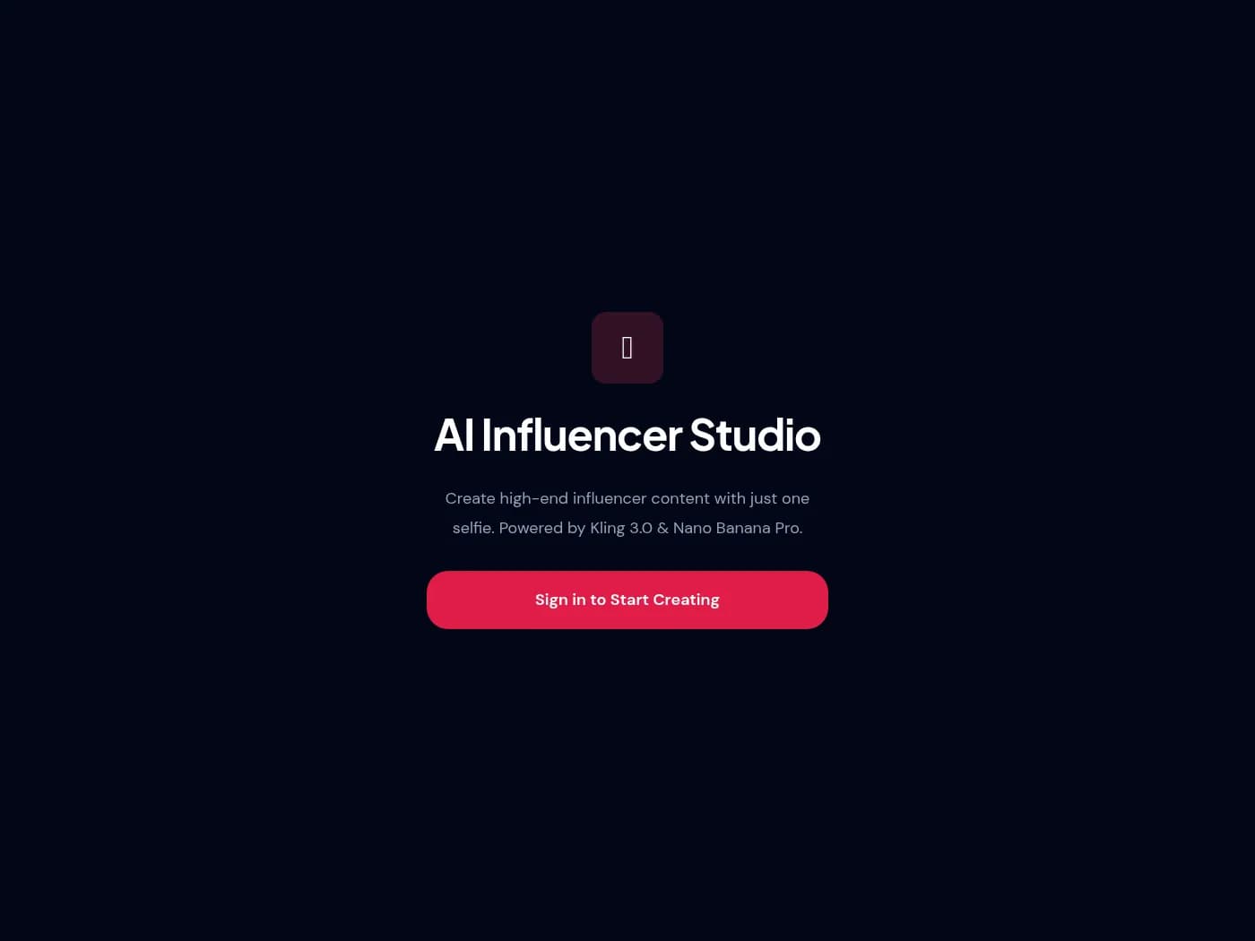 AI Influencer Studio