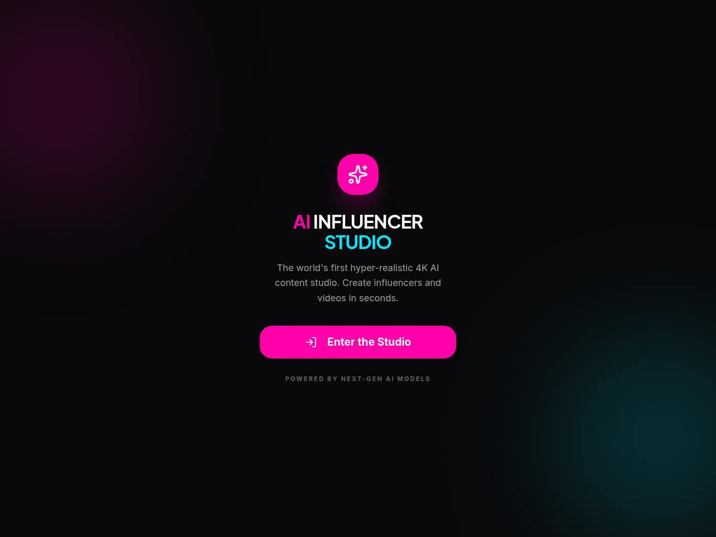 AI Influencer Studio