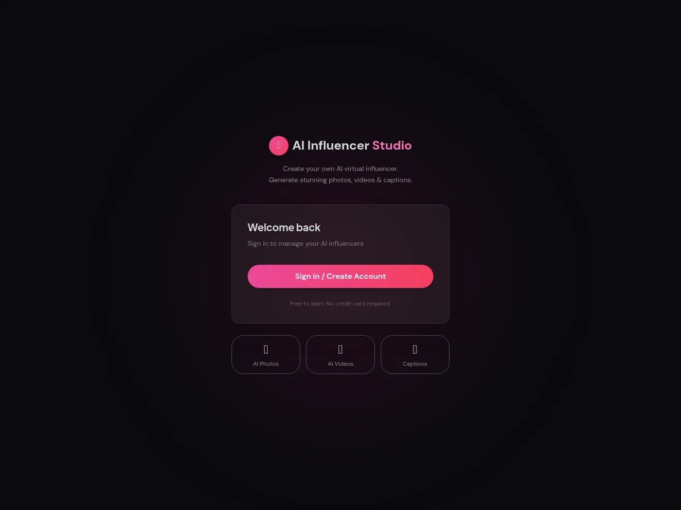 AI Influencer Studio