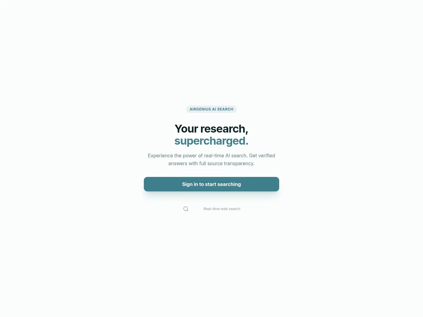 AirGenius AI Search