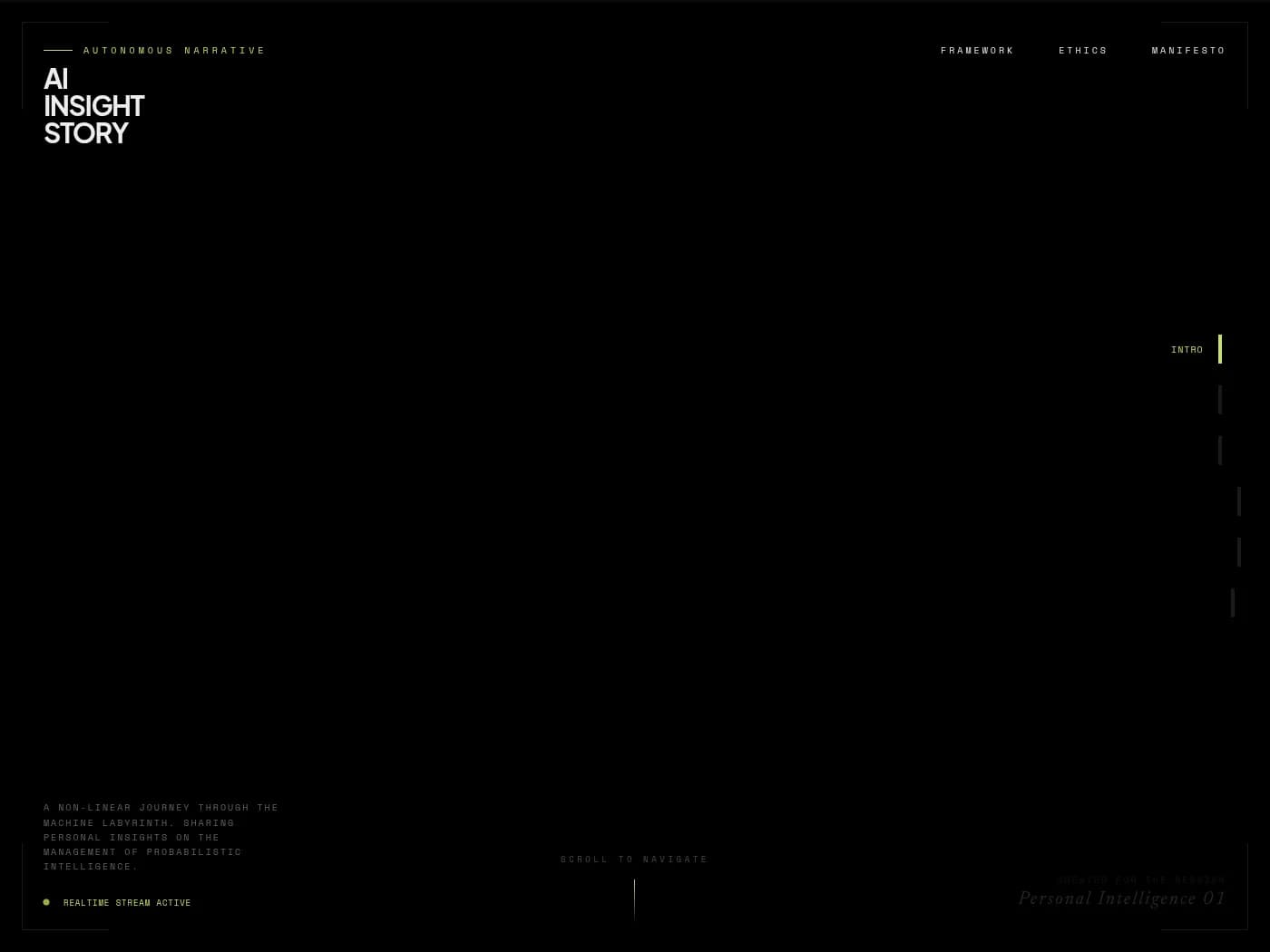 AI Insight 3D Story