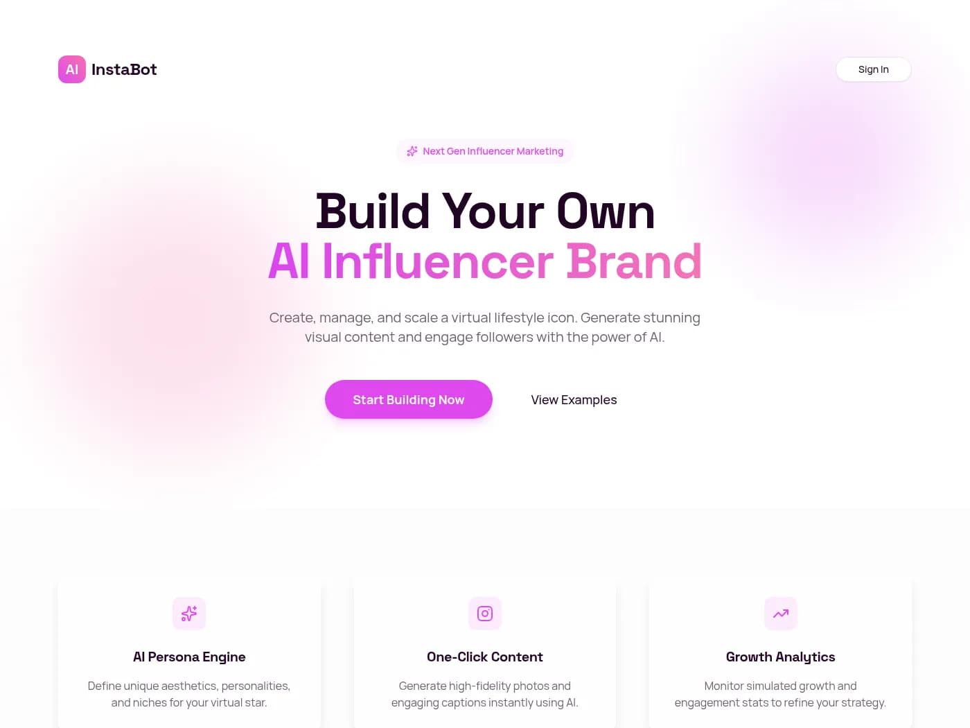 AI Insta Influencer