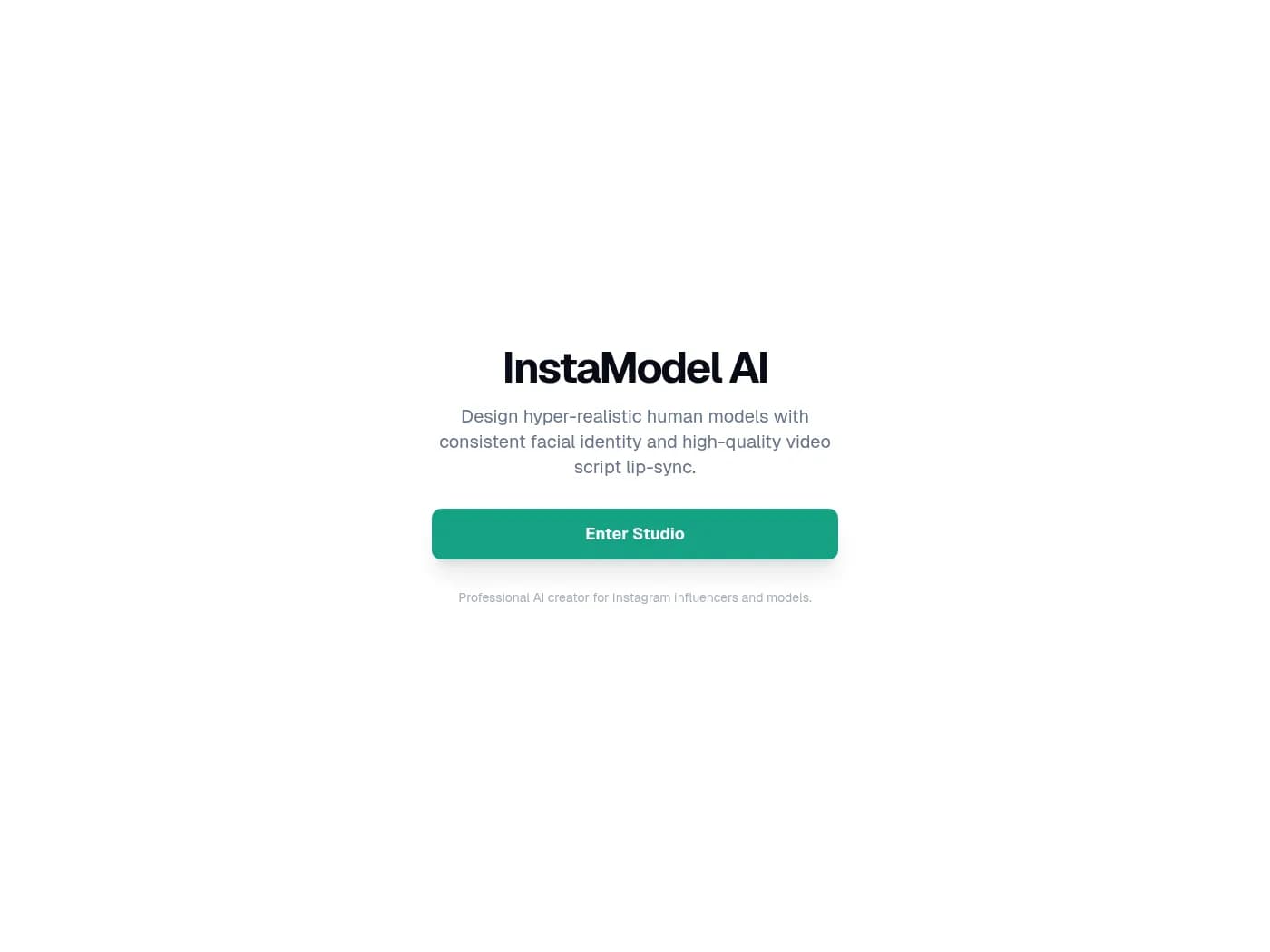 AI Insta Model Creator