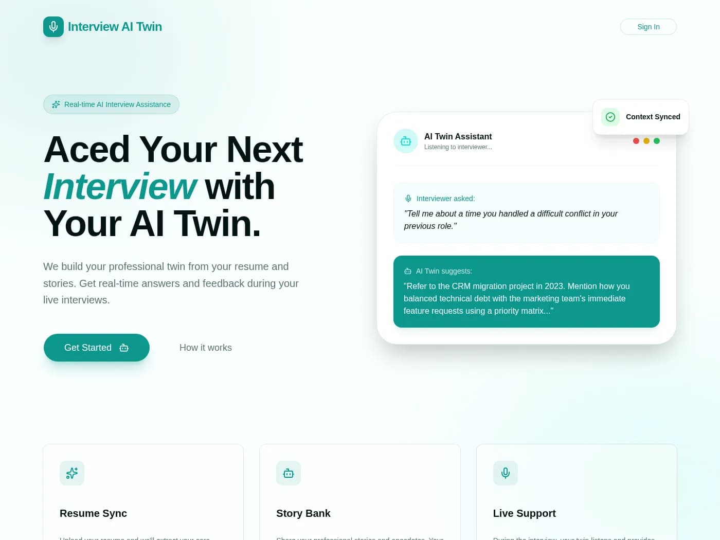 Interview AI Twin