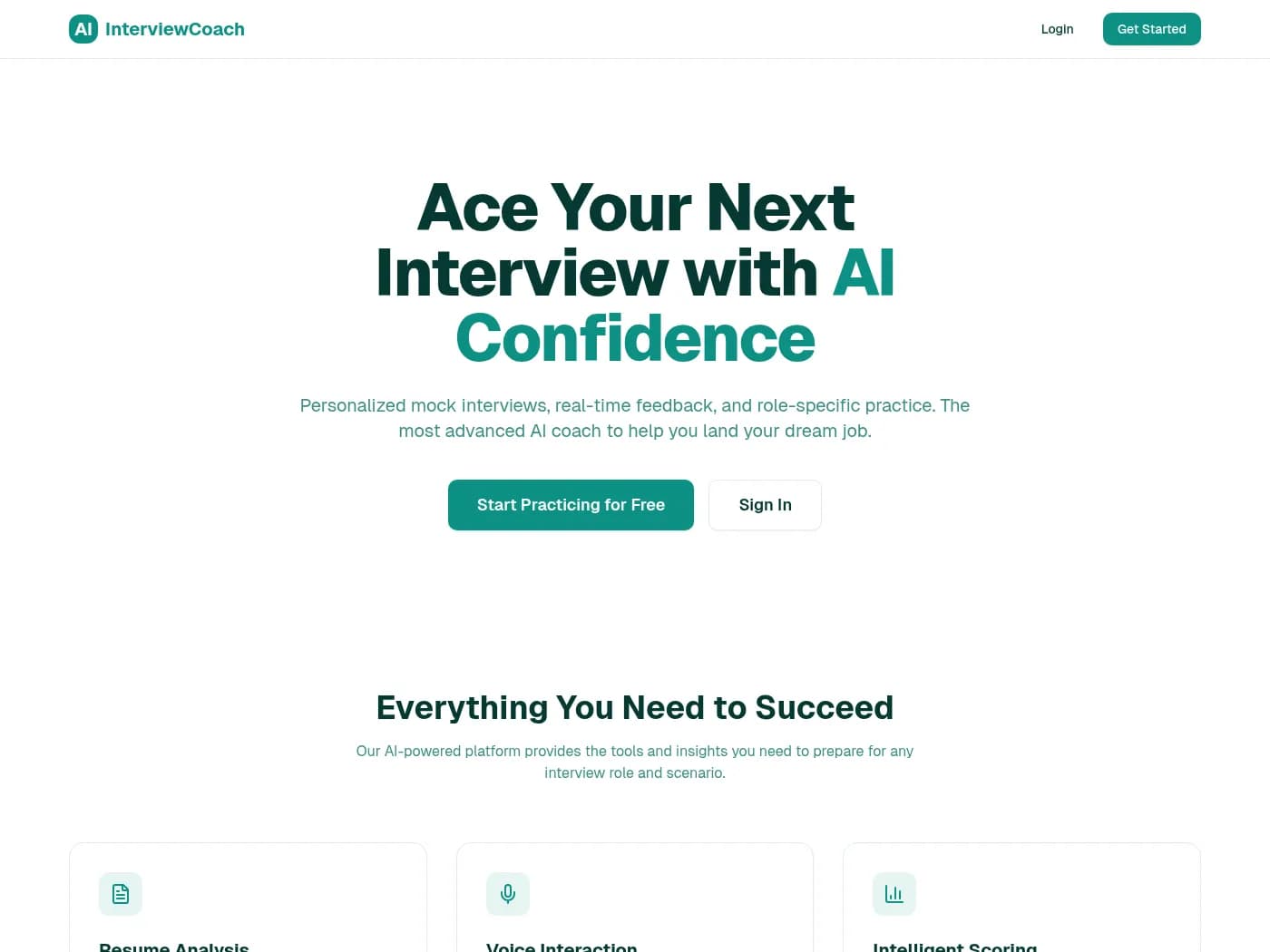 AI Interview Coach