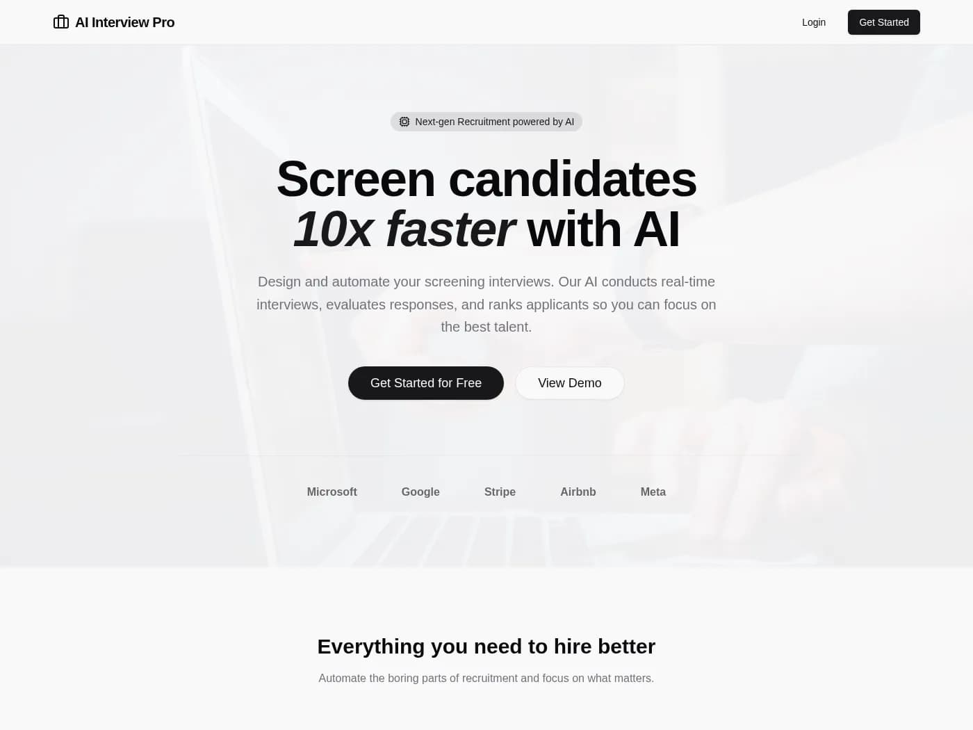 AI Interview Pro