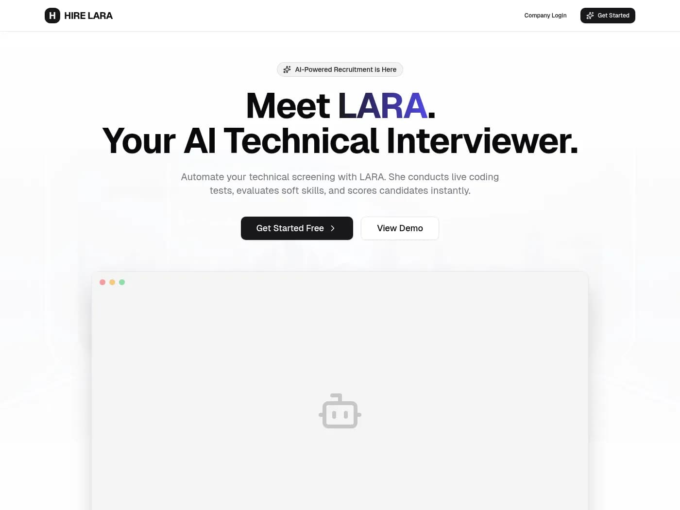 AI Interview Screener