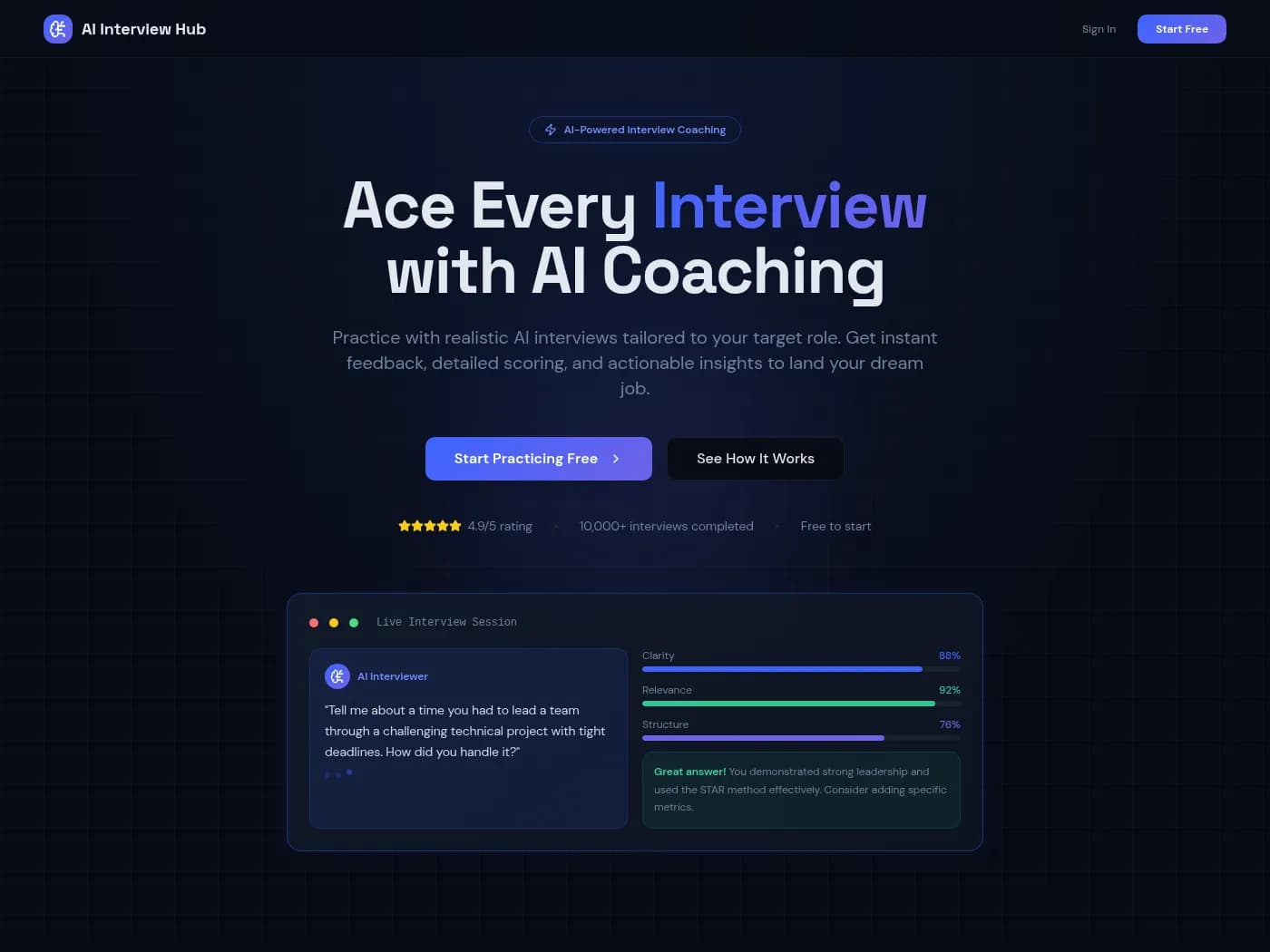 AI Interview Hub