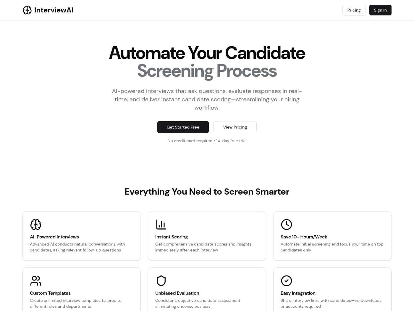 AI Interview Screener