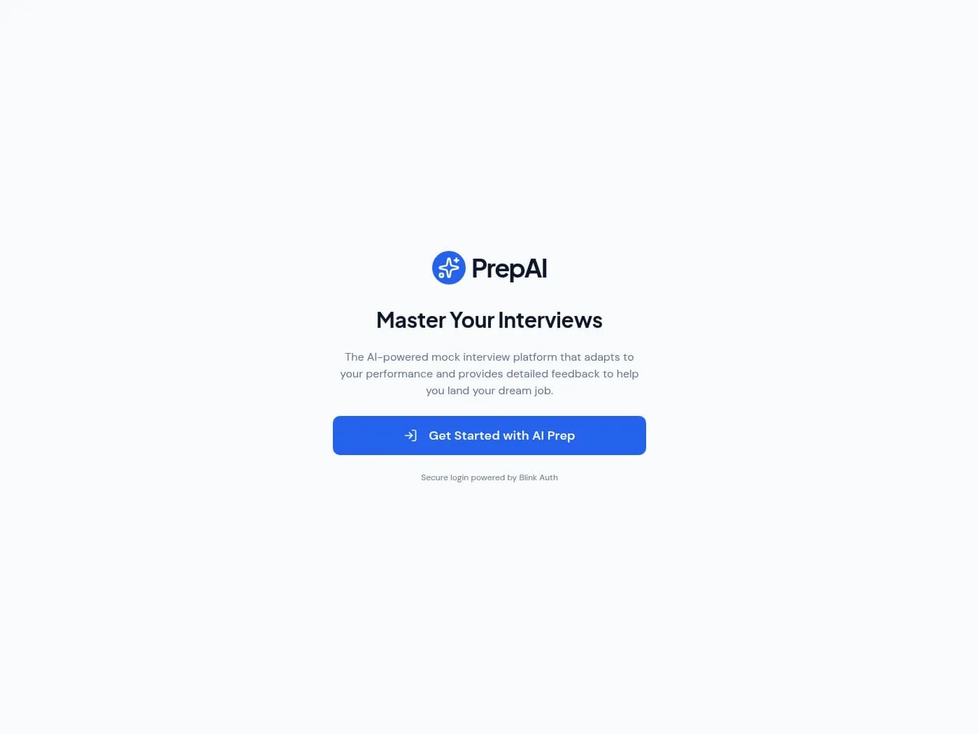 PrepAI Interview Platform