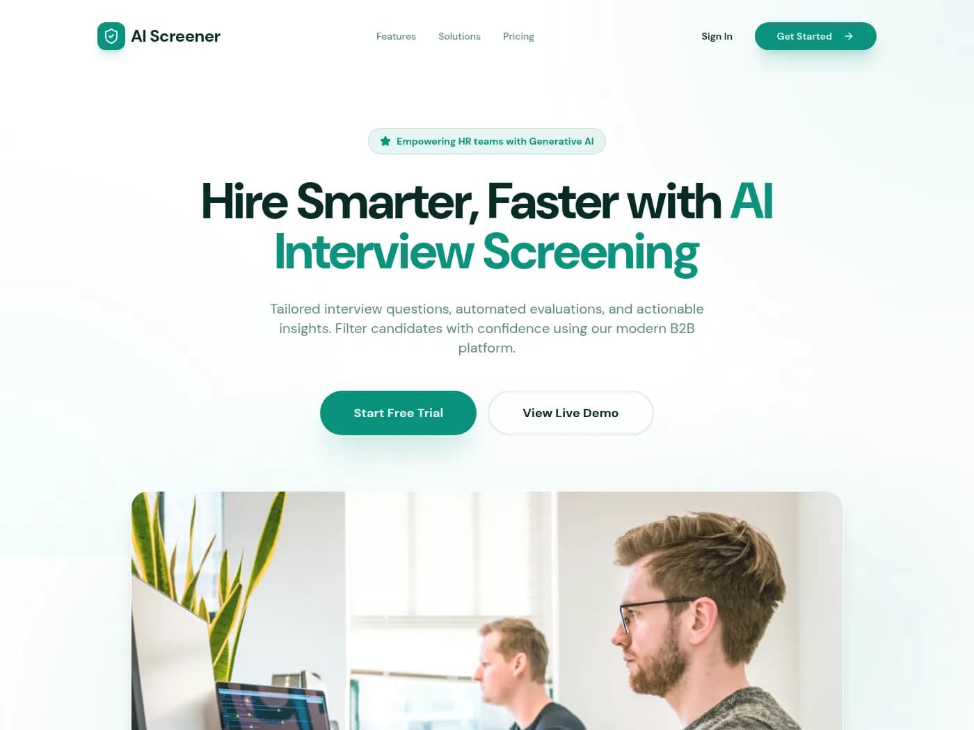 AI Interview Screener
