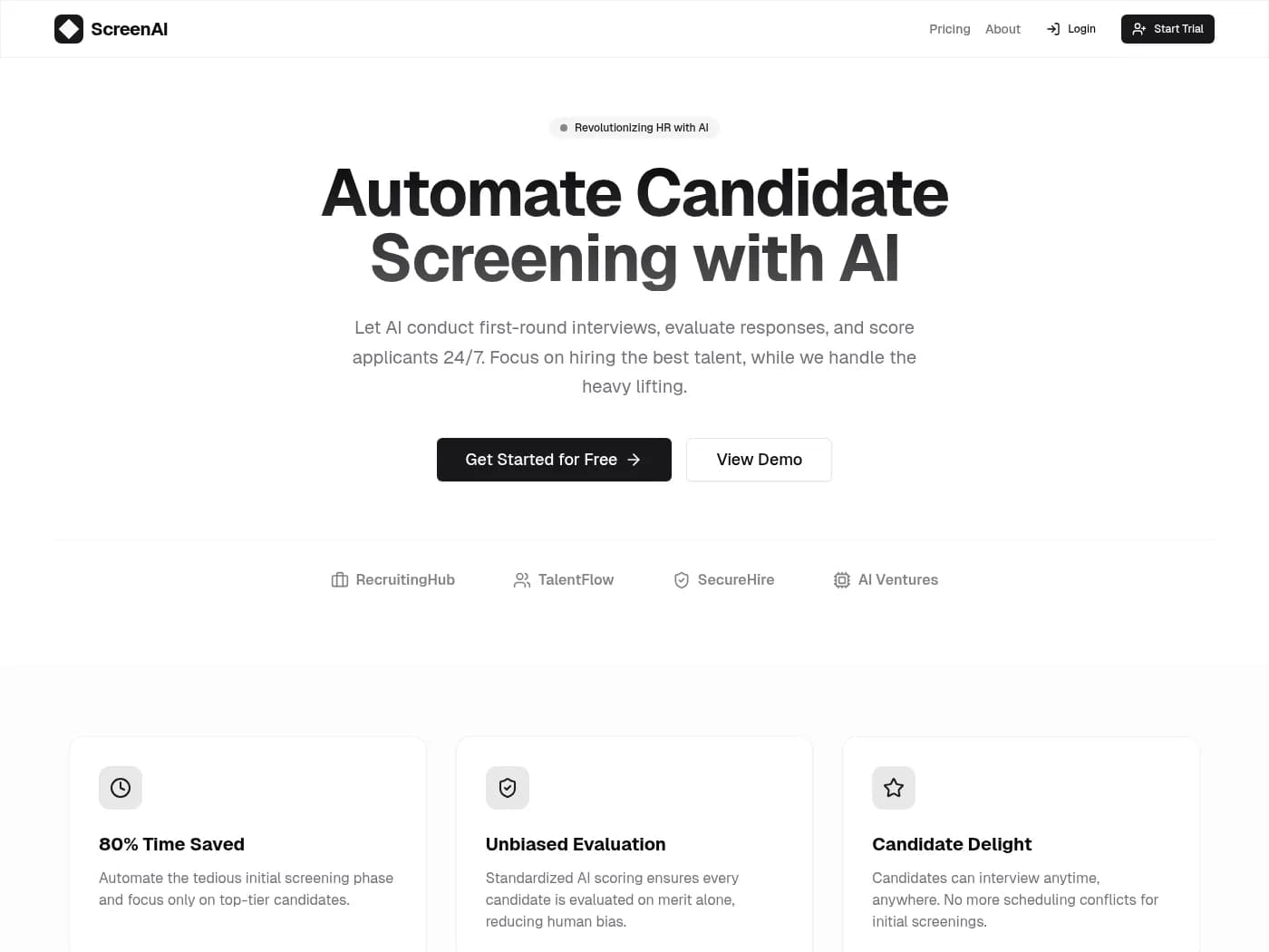 AI Interview Screener