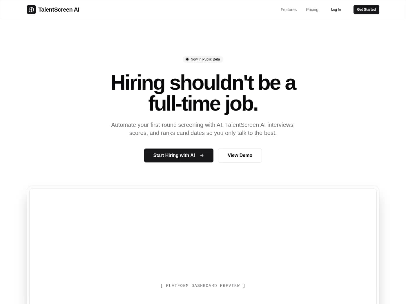 TalentScreen AI