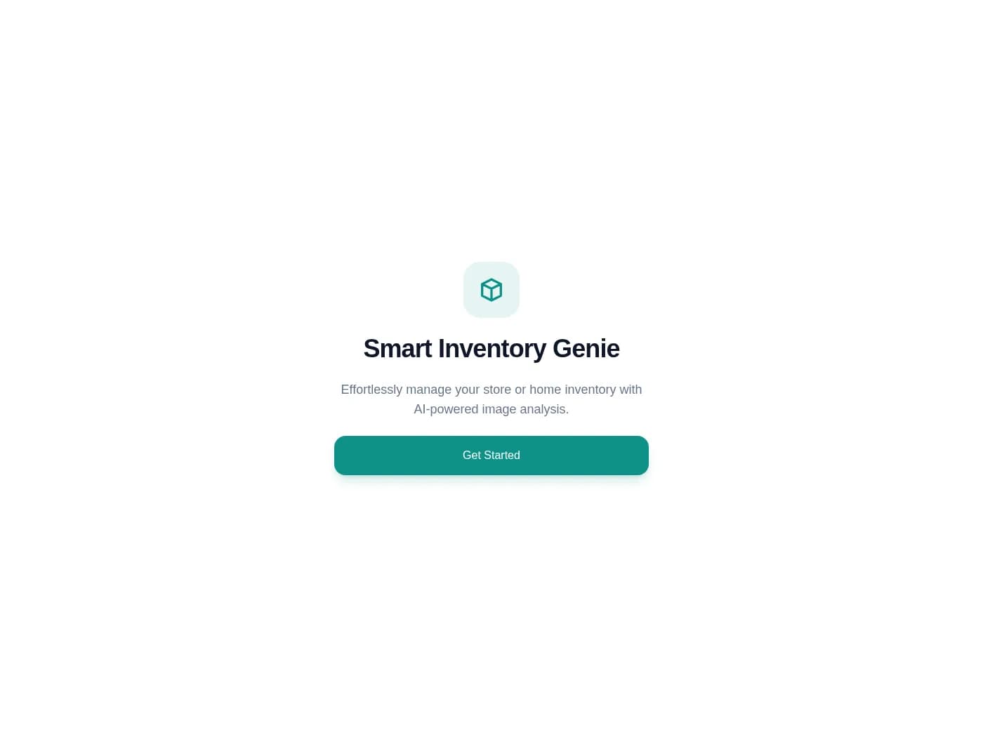 Smart Inventory Genie