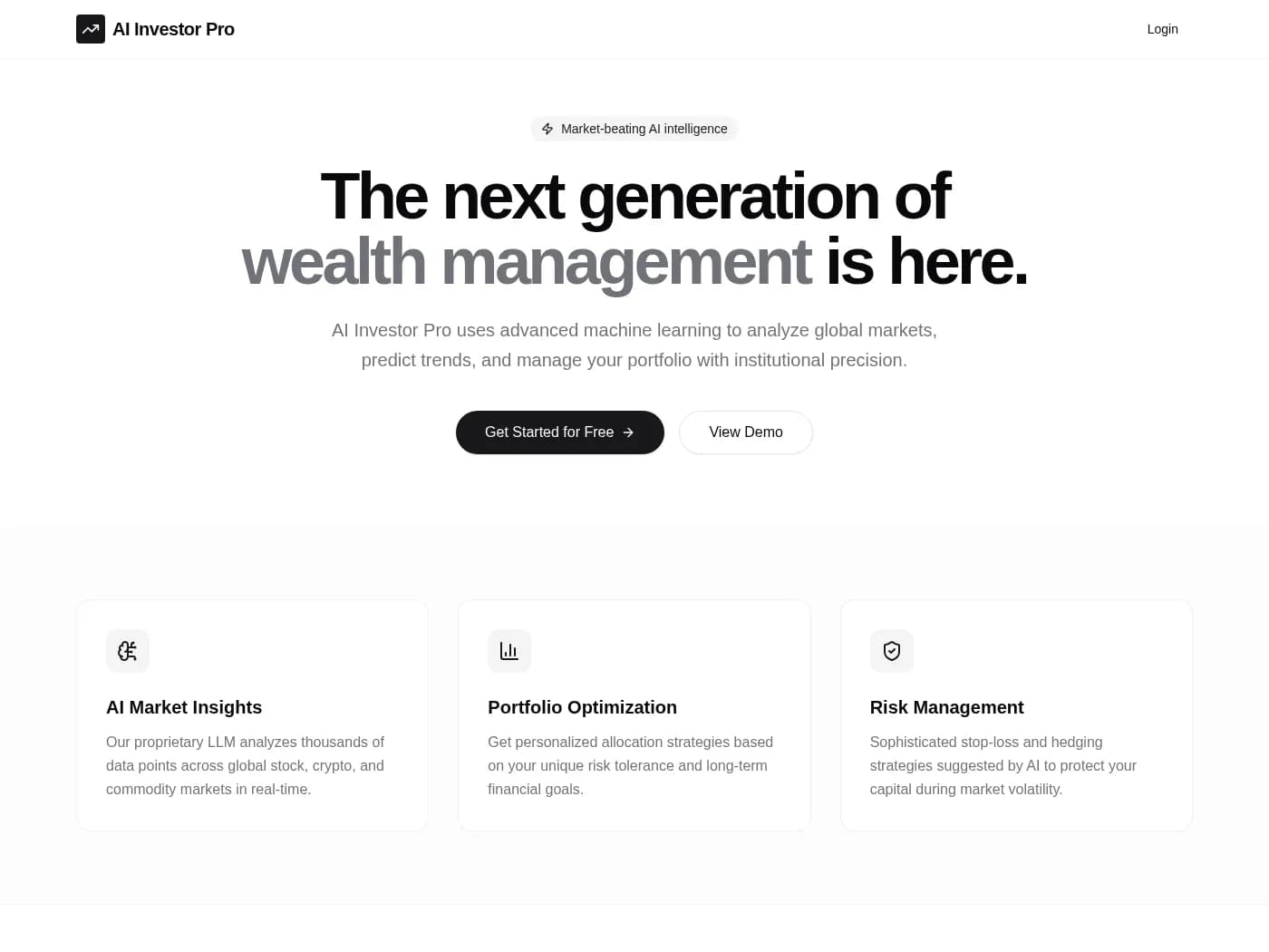 AI Investor Pro
