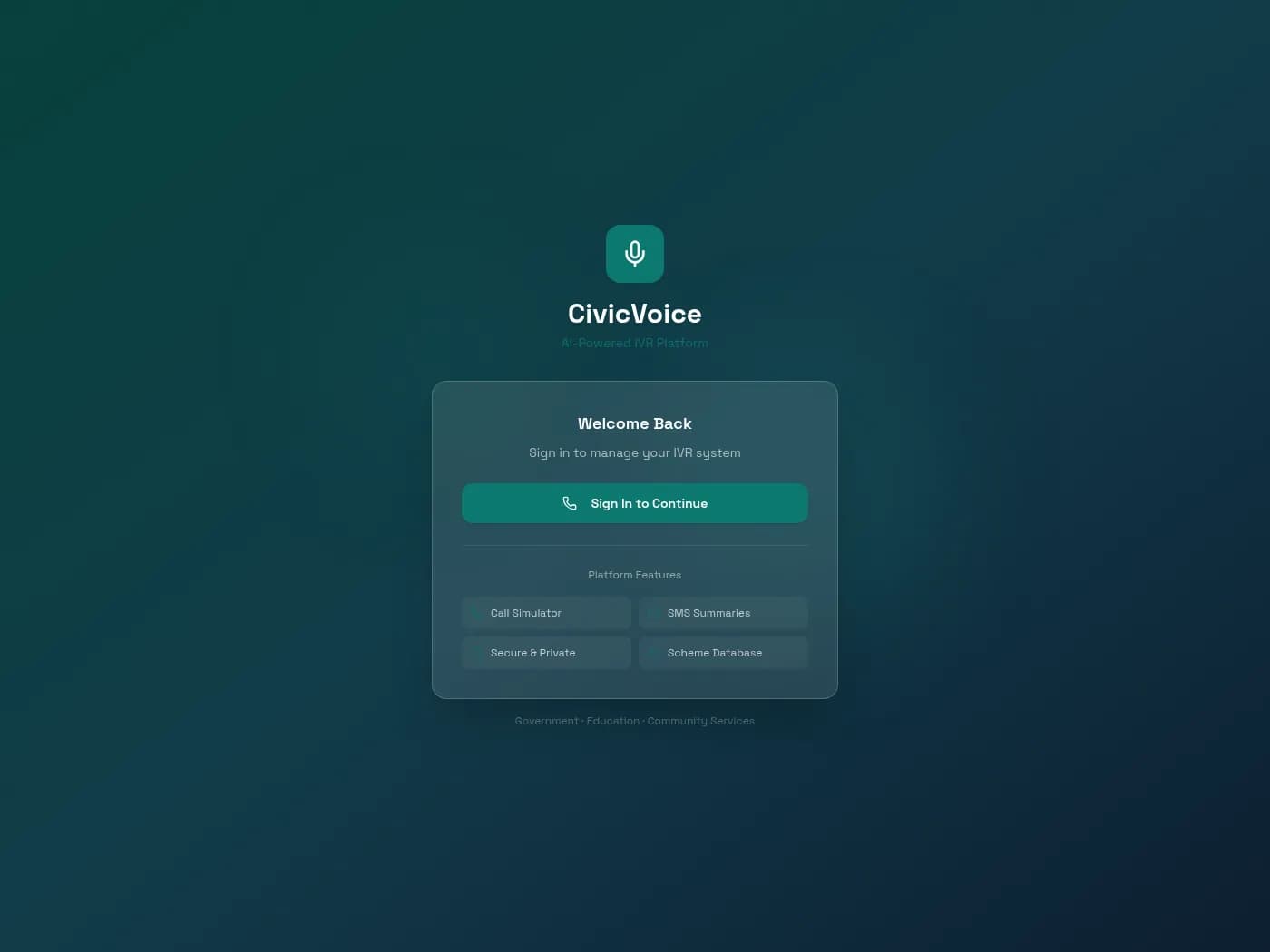 CivicVoice AI IVR