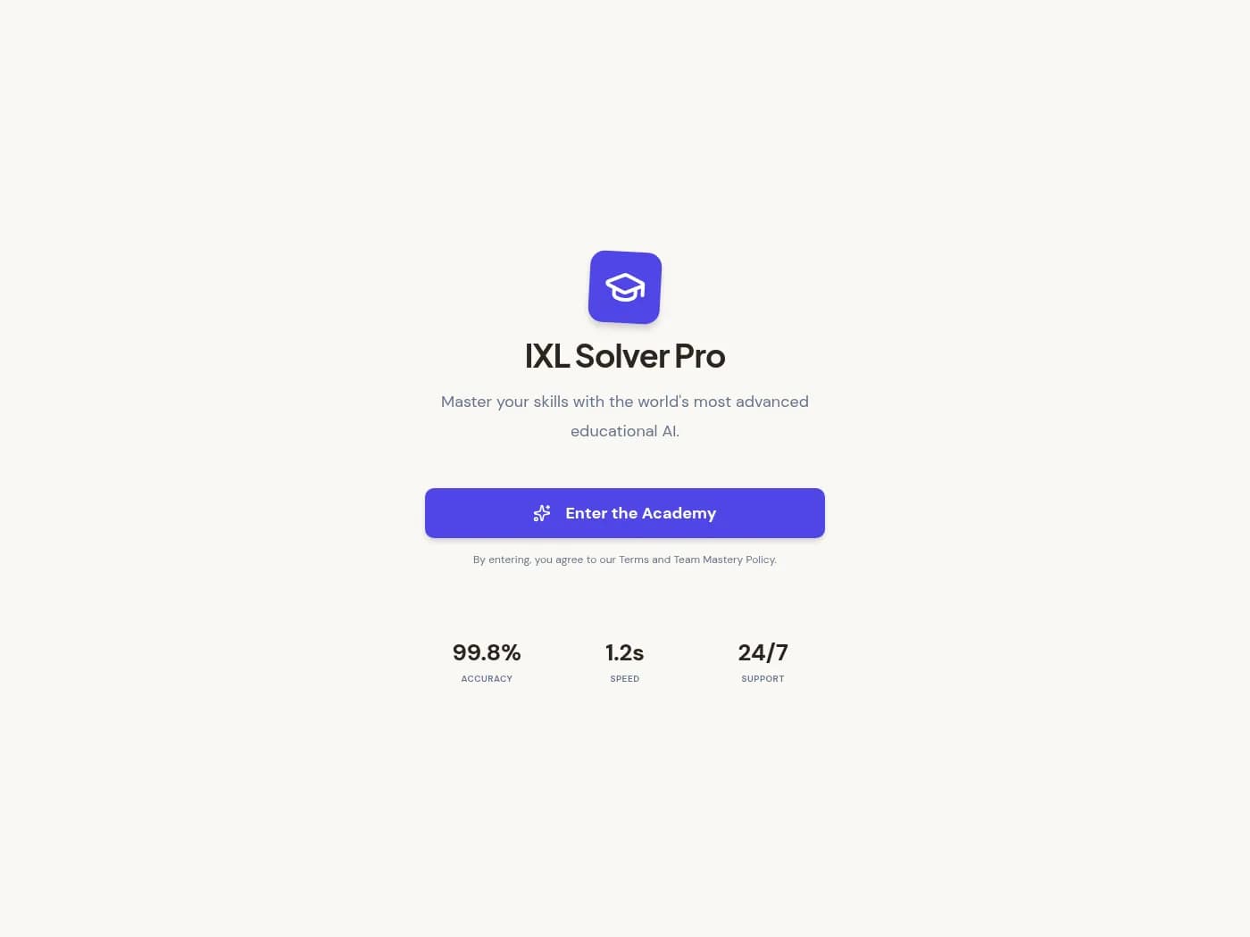 AI IXL Solver Pro