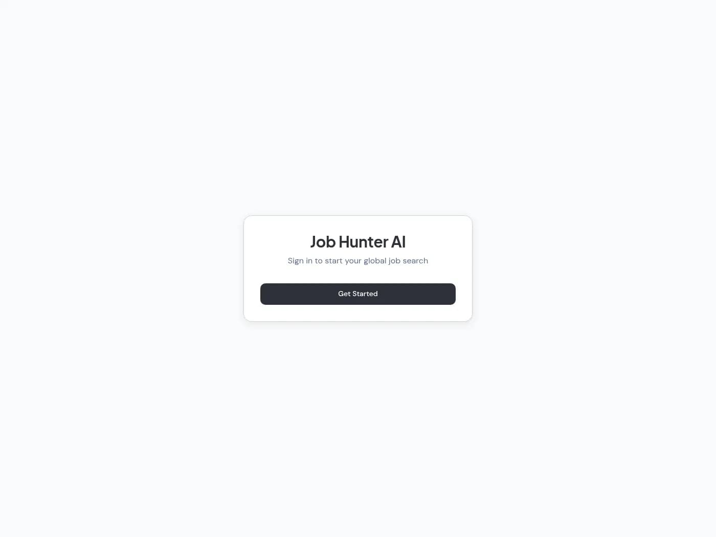 Global AI Job Hunter