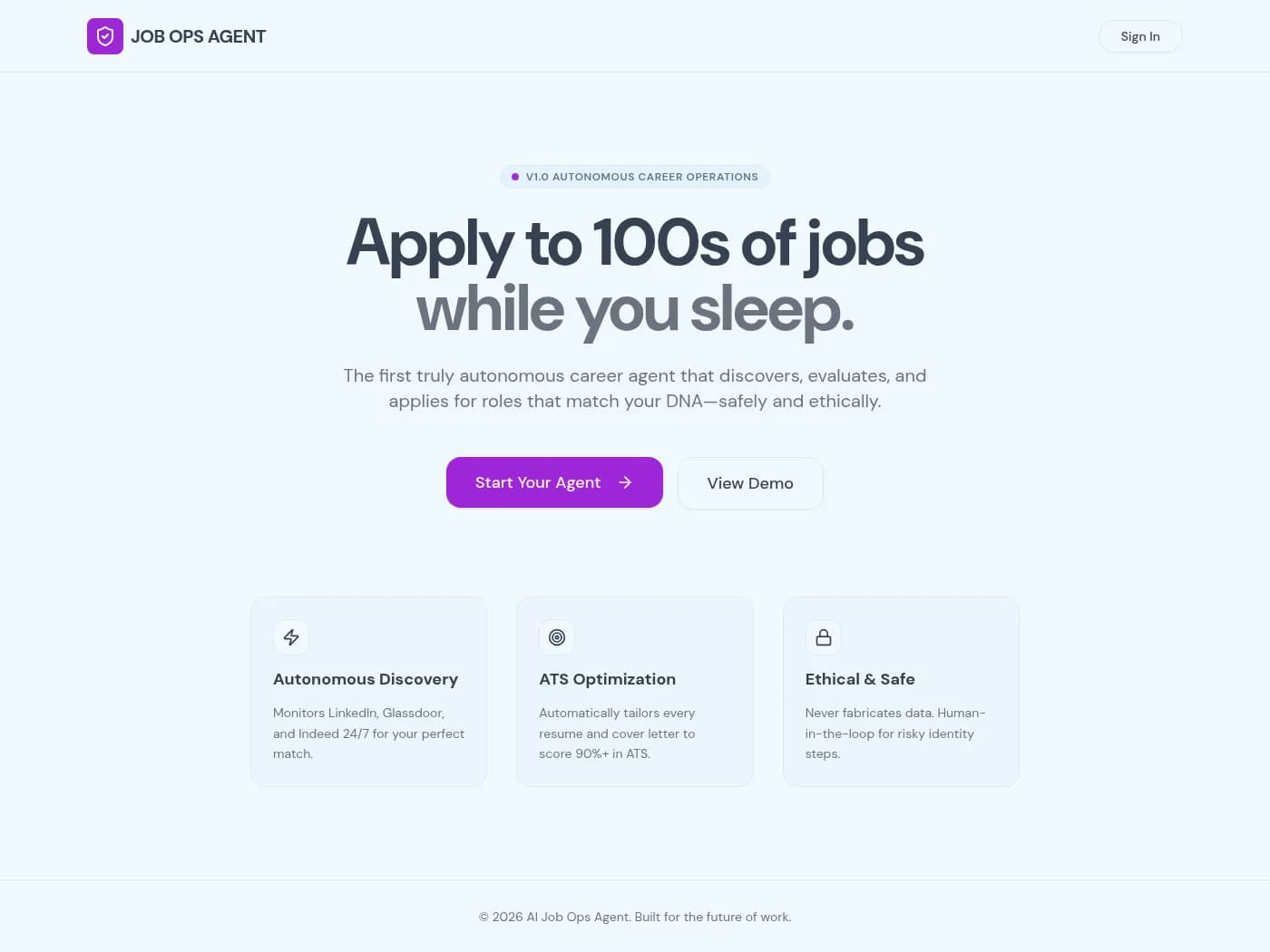 AI Job Ops Agent