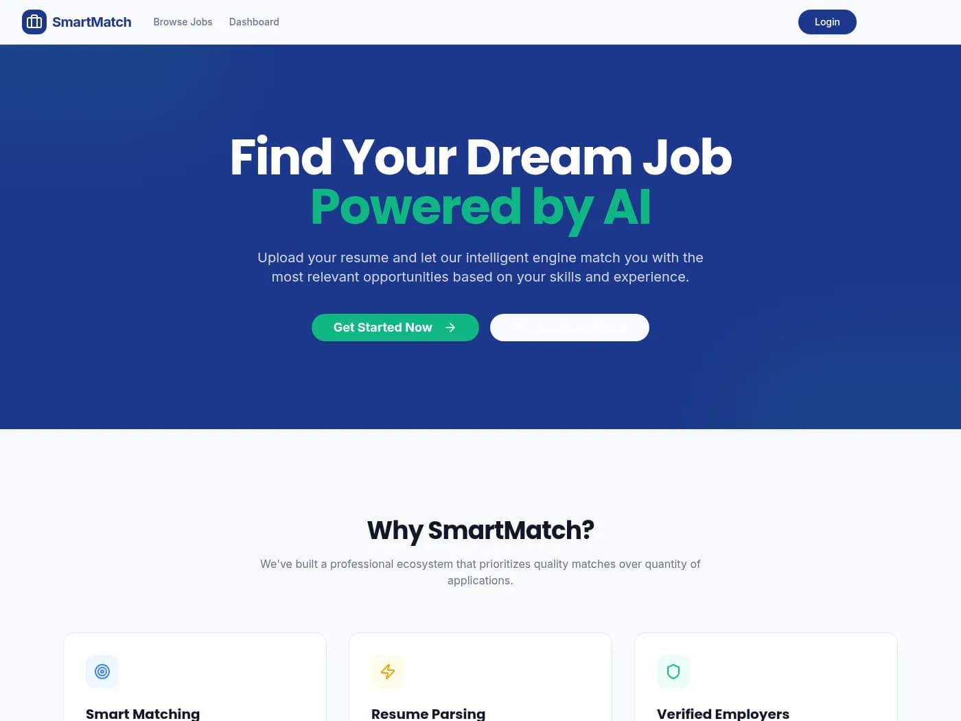 Smart AI Job Portal