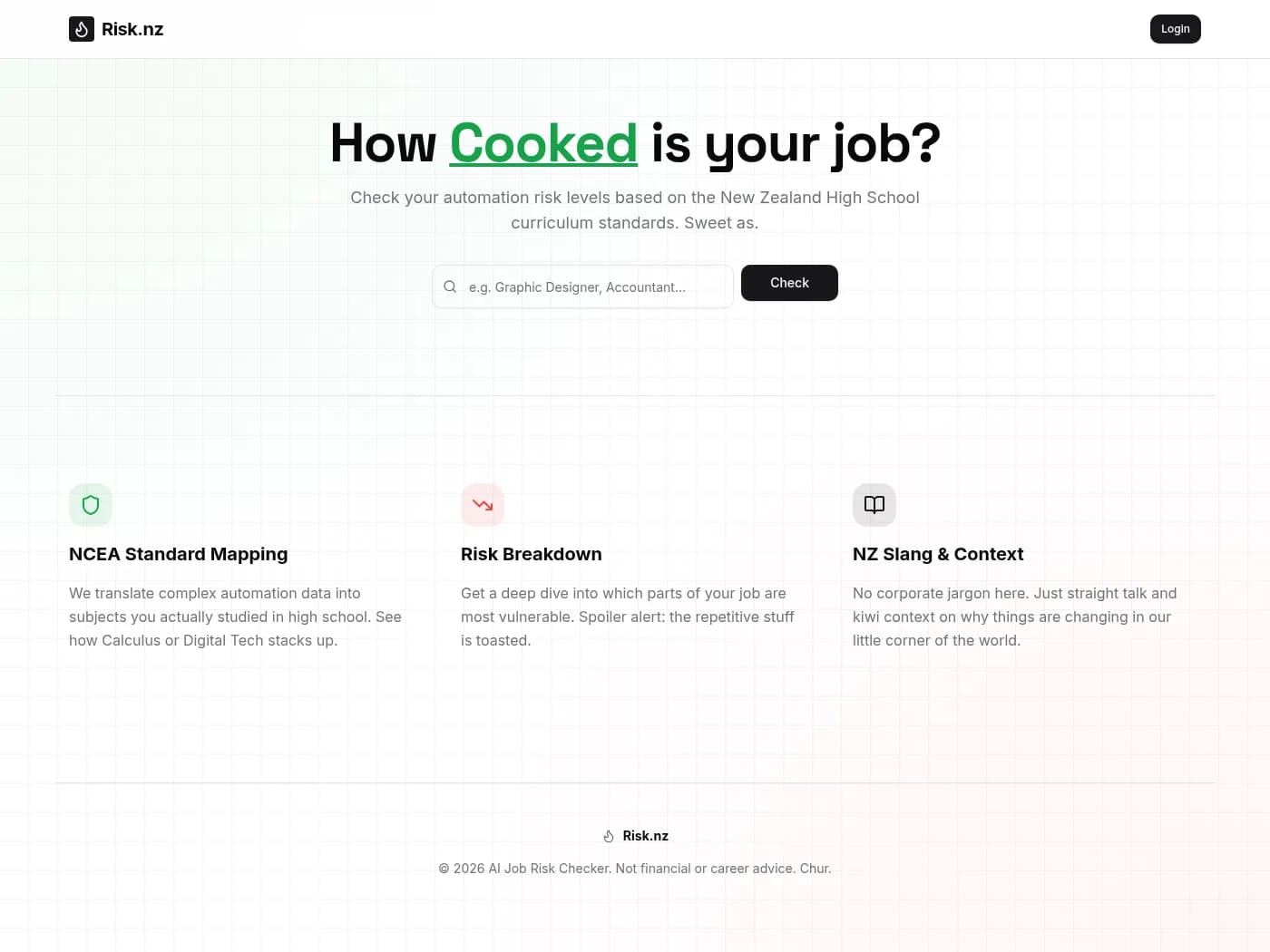 AI Job Risk Checker