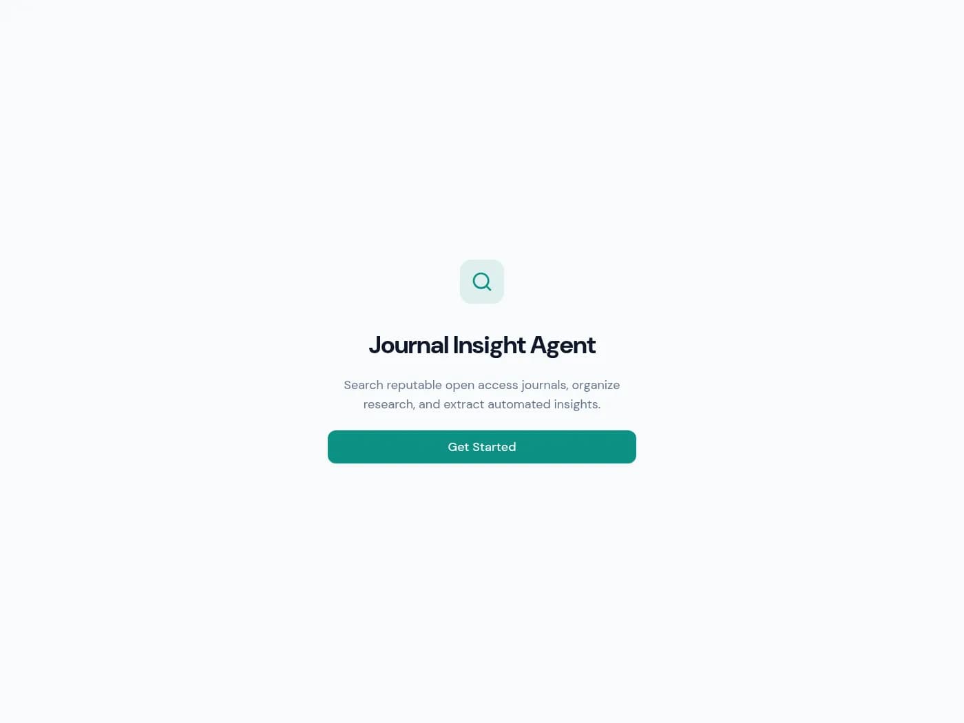 Journal Insight Agent