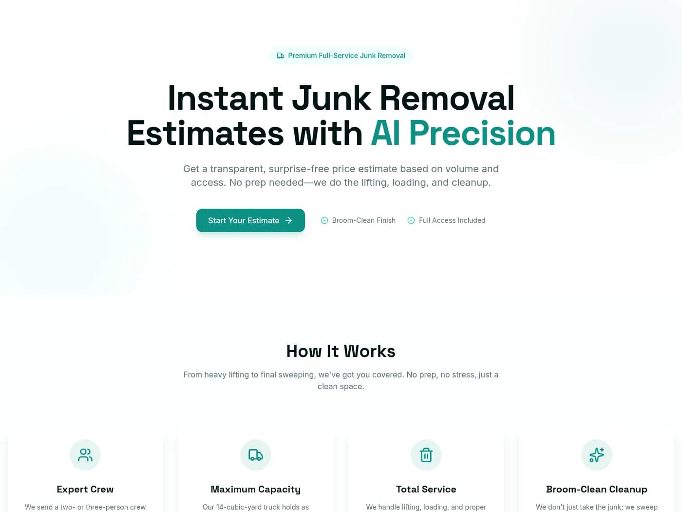 AI Junk Price Estimator