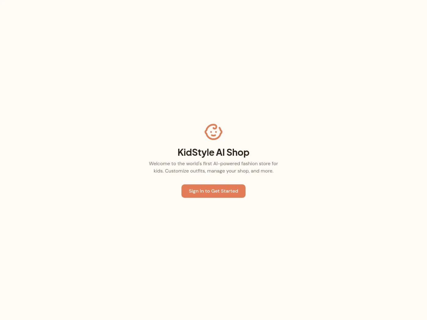 KidStyle AI Shop