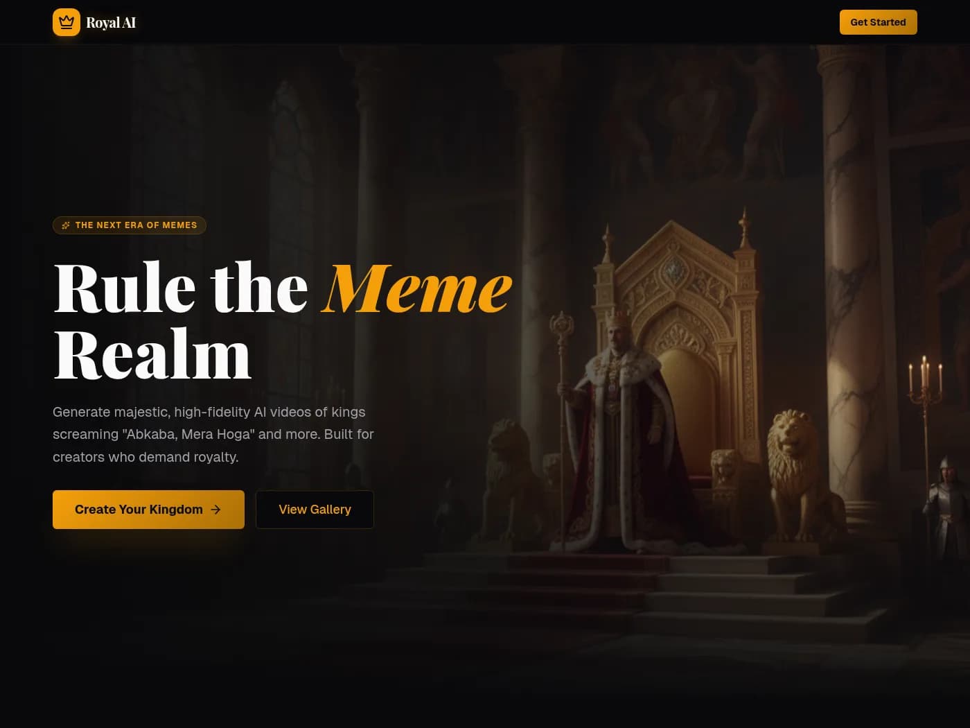Royal AI Video Generator