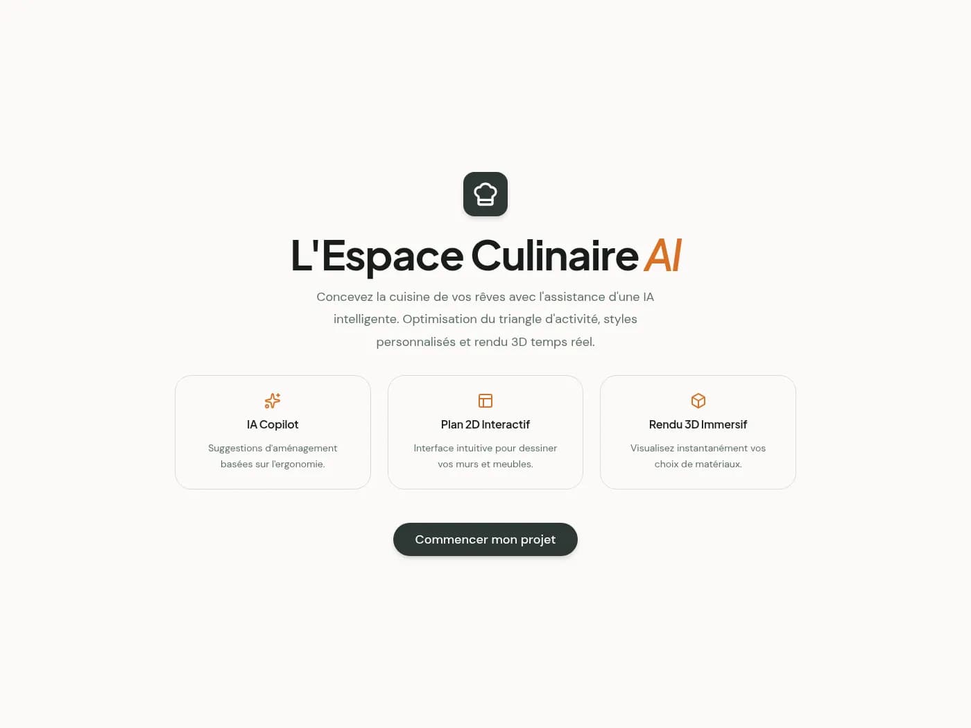 AI Kitchen Planner