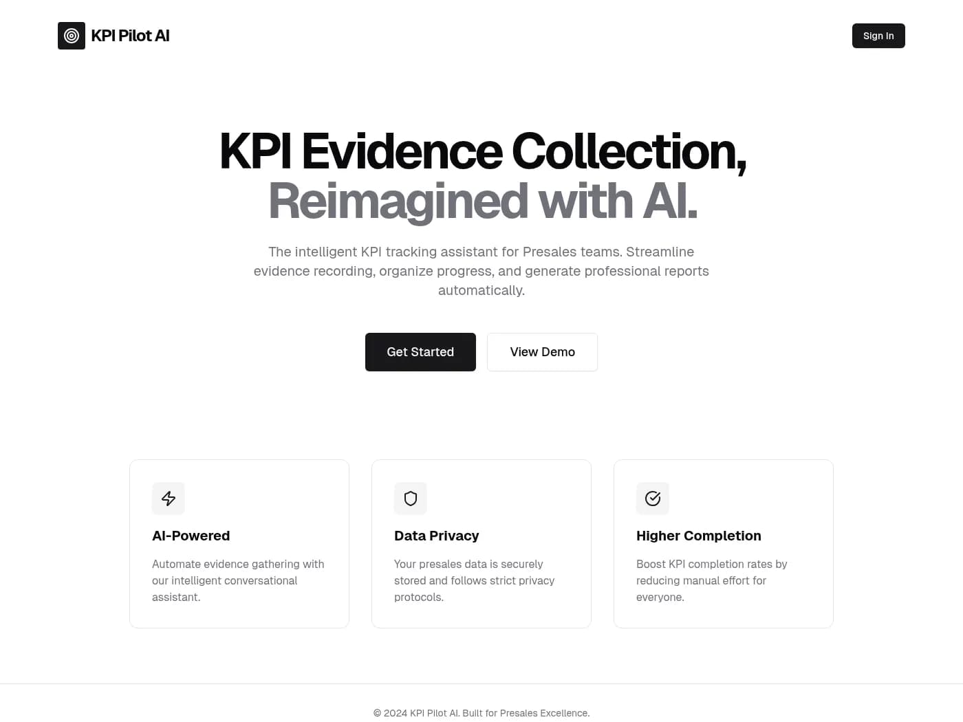 KPI Pilot AI