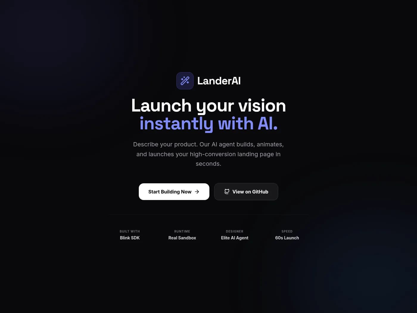 AIAgent Landing Builder
