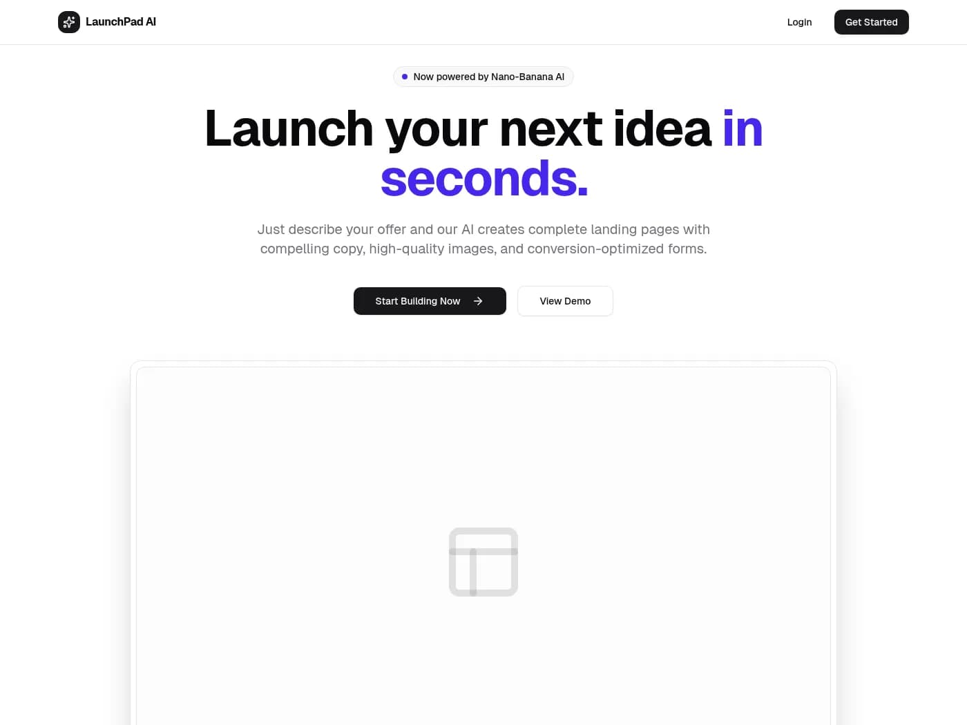 AI Landing Page Builder