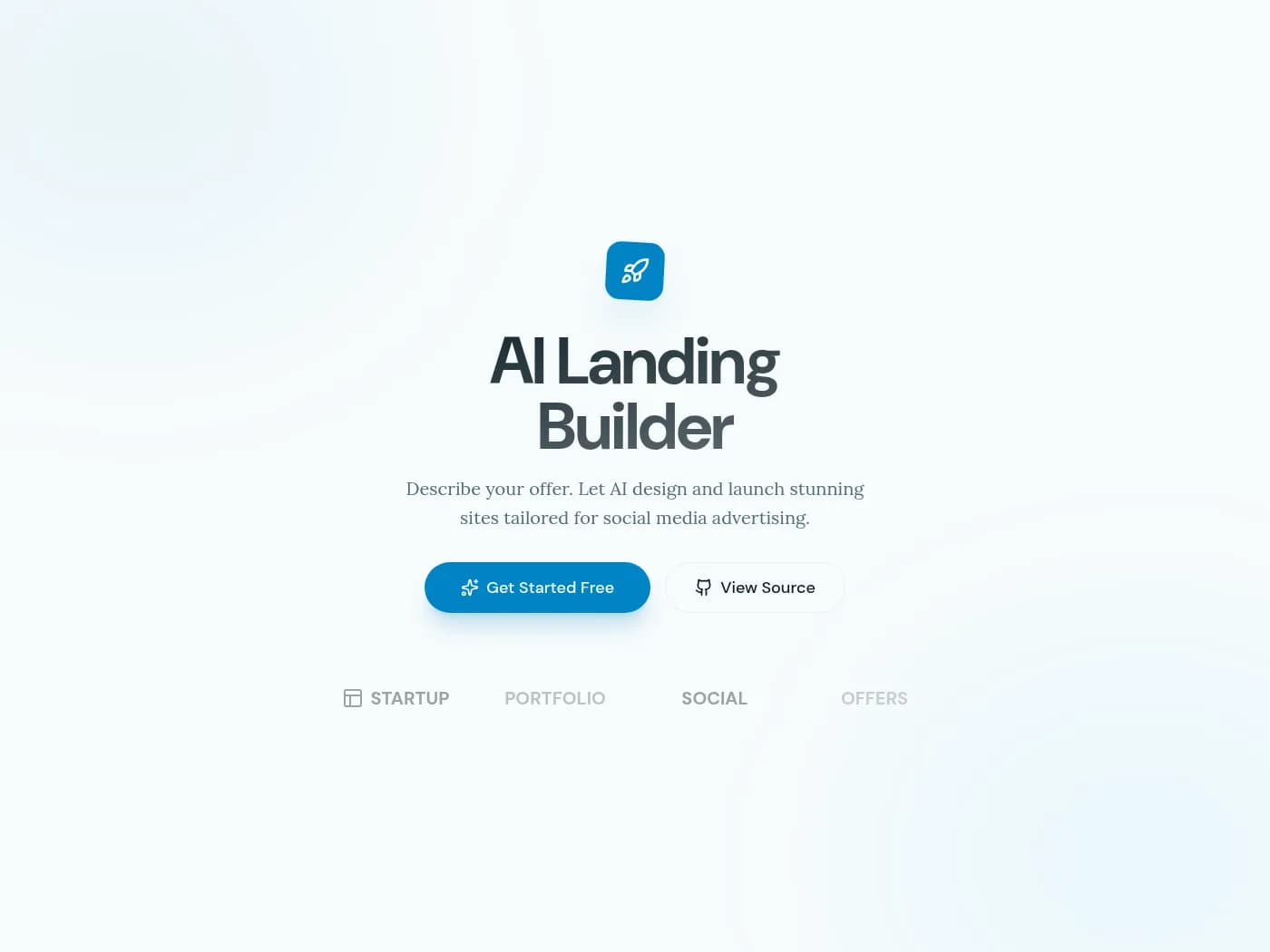 AI Landing Page Builder