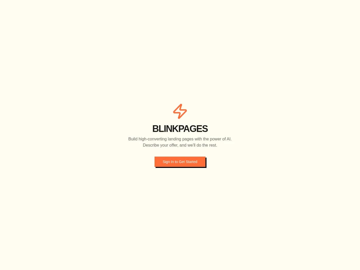 AI Landing Page Builder