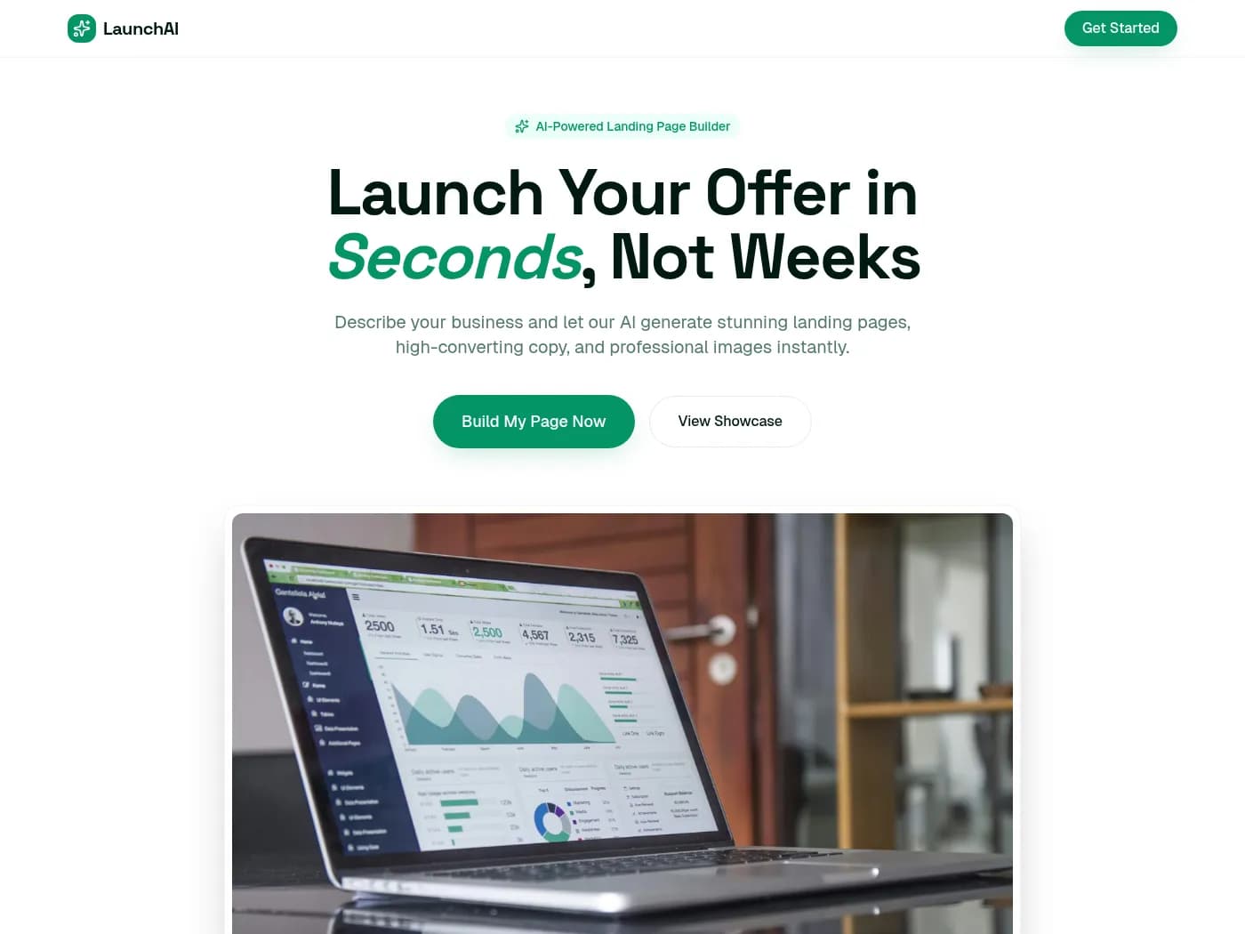 AI Landing Page Maker